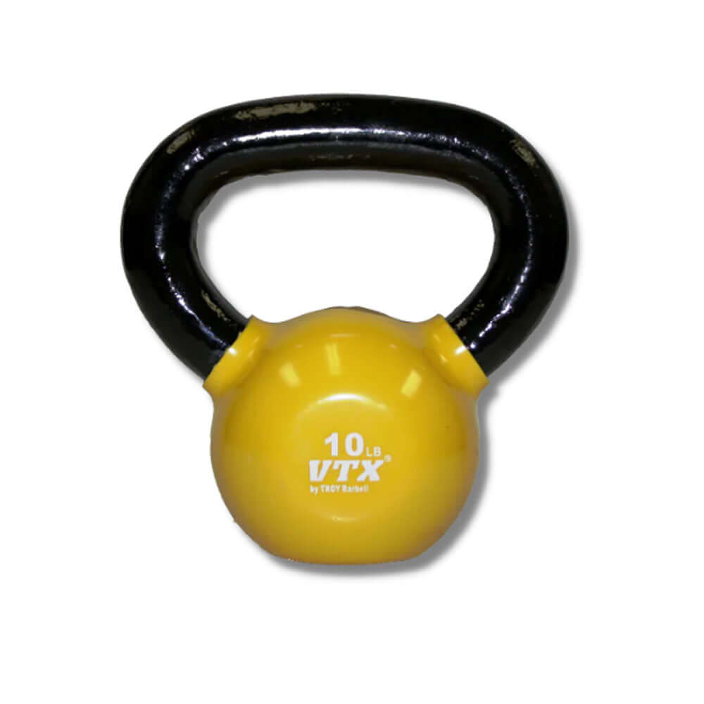 VTX 5 lbs to 30 lbs 8 piece Vinyl Kettlebell Set with Vertical Rack ...